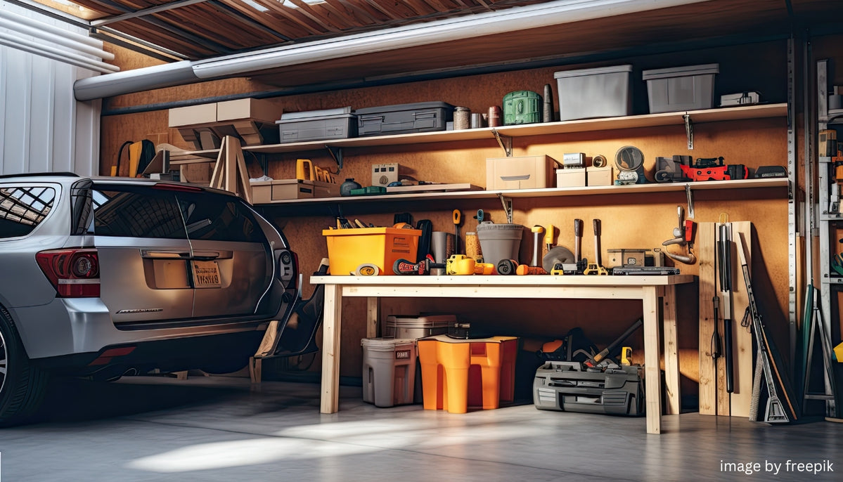 5 Creative Garage Storage Ideas with Pipe Furniture — PIPE DECOR