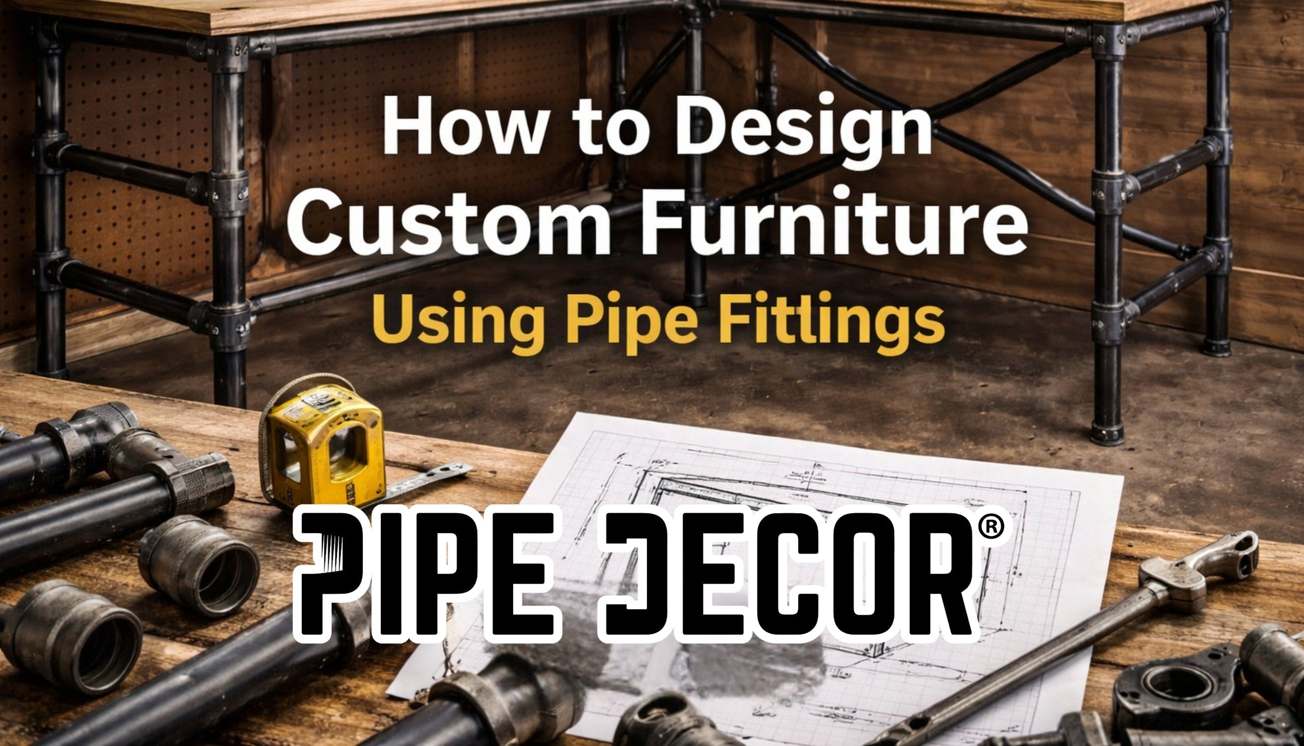 How to Design Custom Furniture Using Pipe Fittings — PIPE DECOR