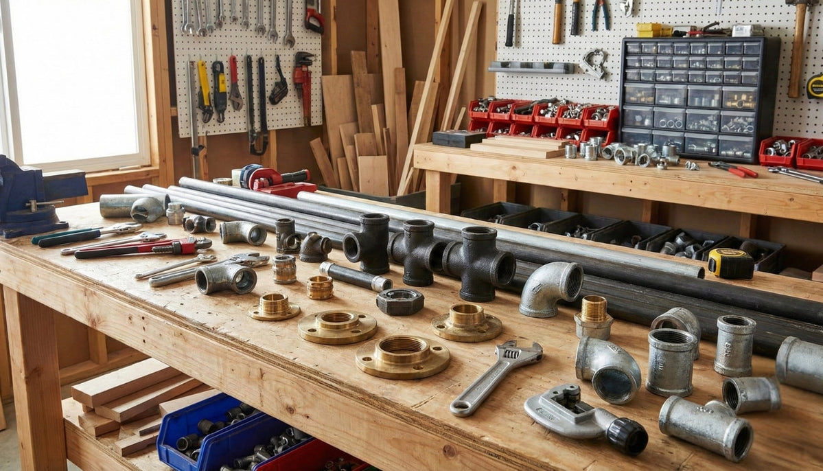 How to Mix & Match Pipes for Maximum Efficiency — PIPE DECOR