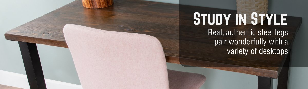 DIY Pipe Desks | PIPE DECOR | Industrial Pipe Desks