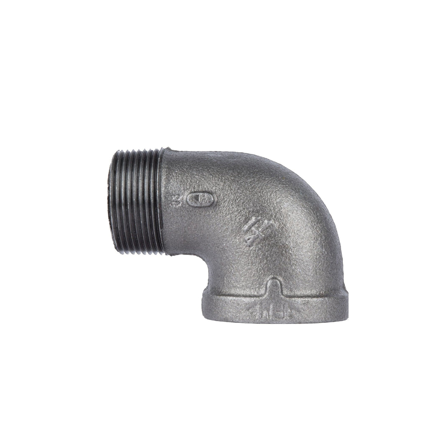 Accueil Coude de rue noir à 90 degrés de 1 1/4 po