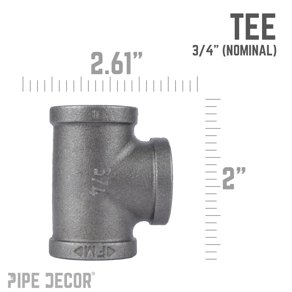 34 In Black Iron Pipe