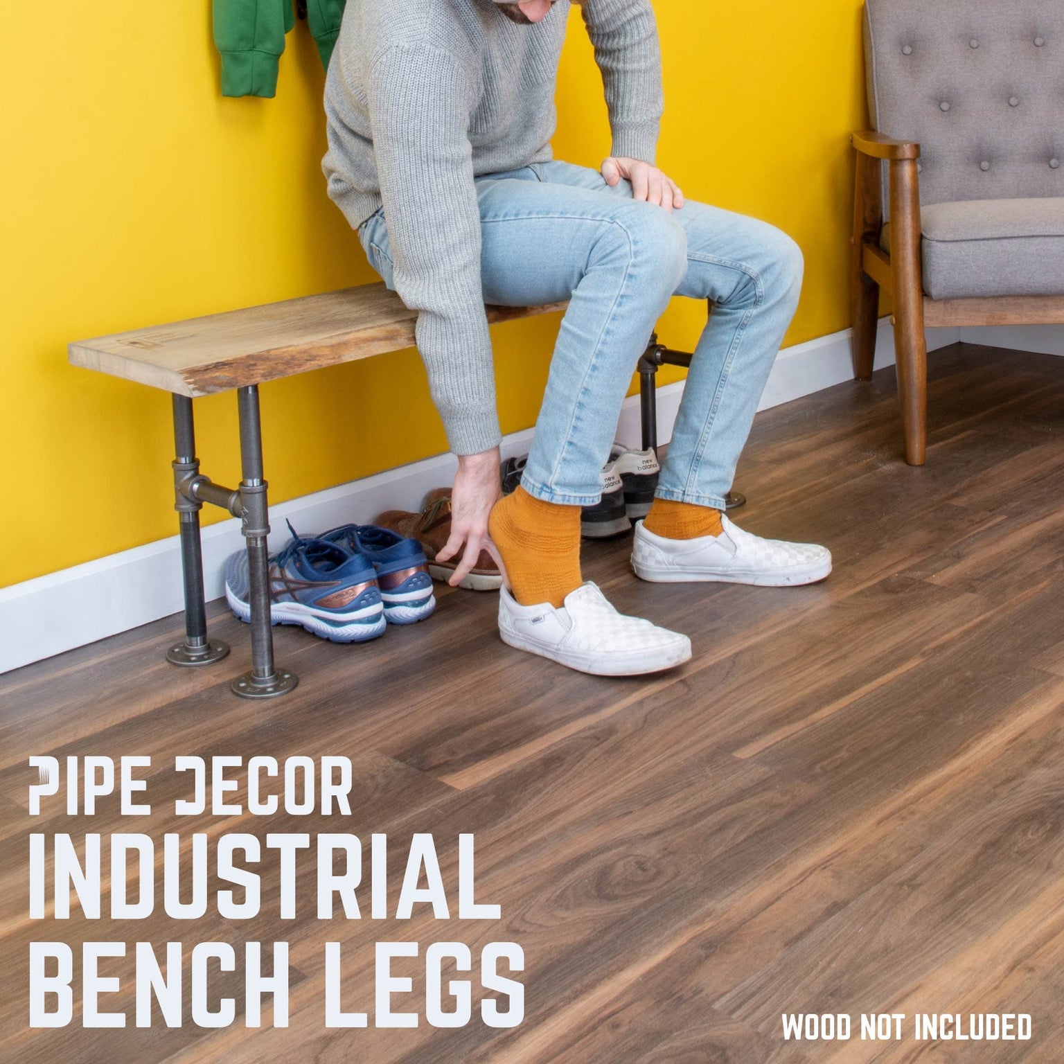 Pipe Table Legs | PIPE DECOR | Black Pipe Tables