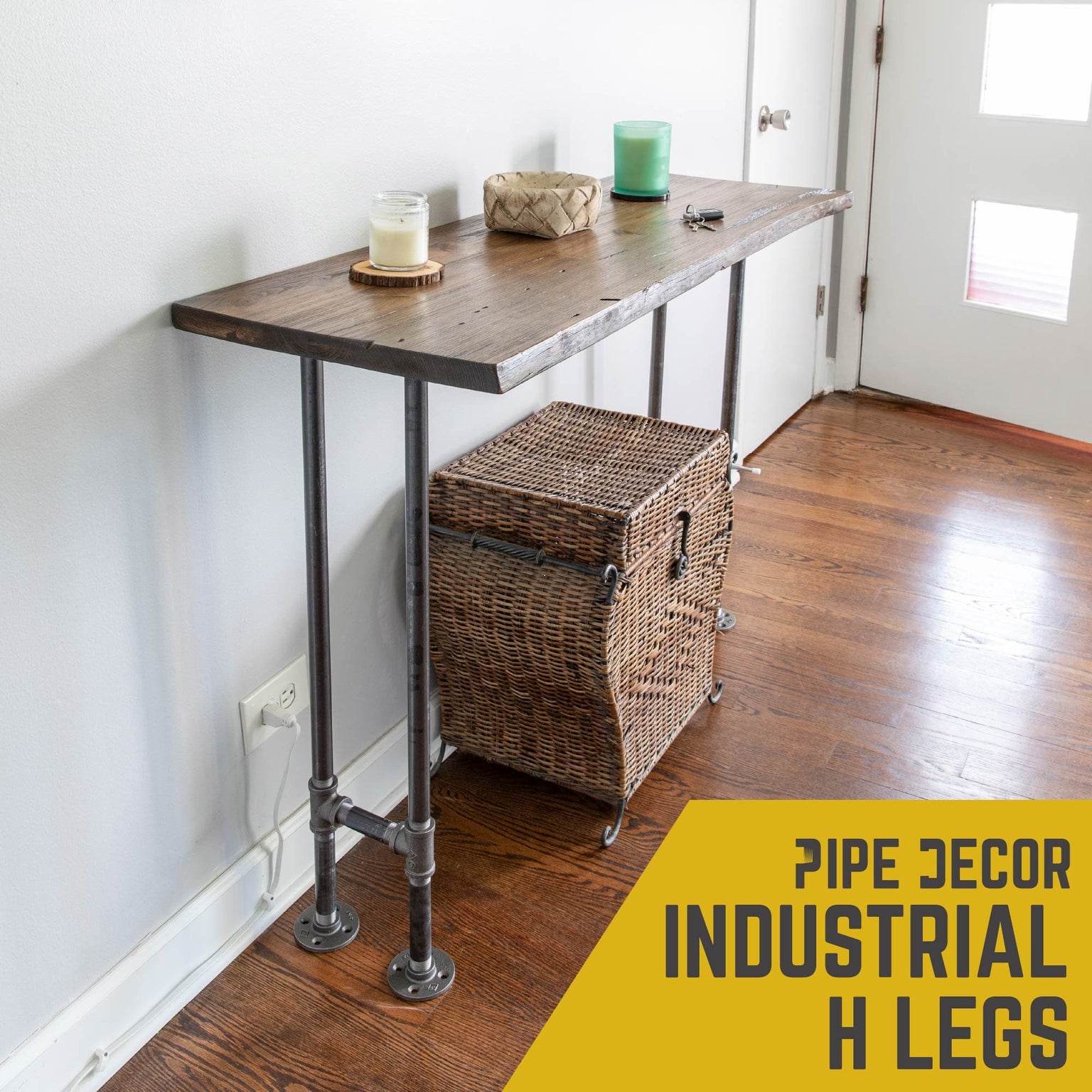 Pipe Table Legs | PIPE DECOR | Black Pipe Tables