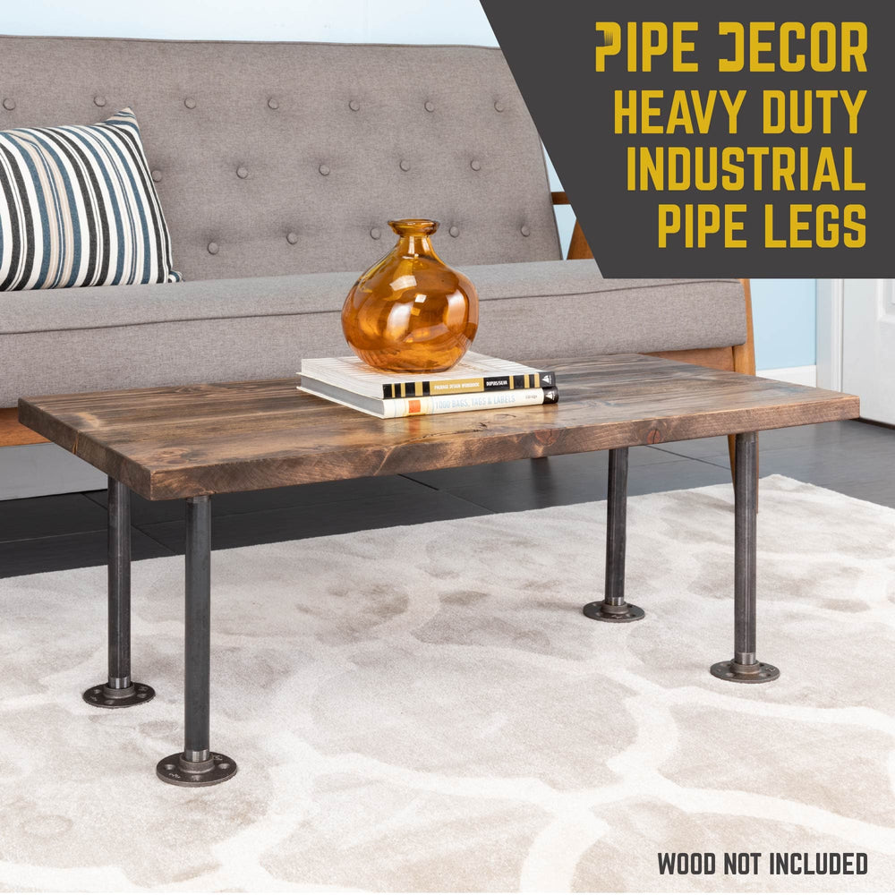 Pipe Table Legs | PIPE DECOR | Black Pipe Tables
