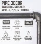 X Desk | Industrial Pipe Desks | PIPE DECOR