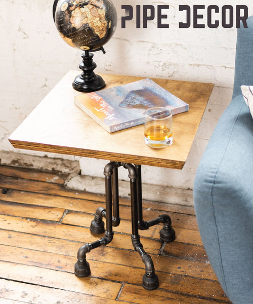 Industrial pipe desks lamps coat racks table legs pipe decor furniture — PIPE DECOR