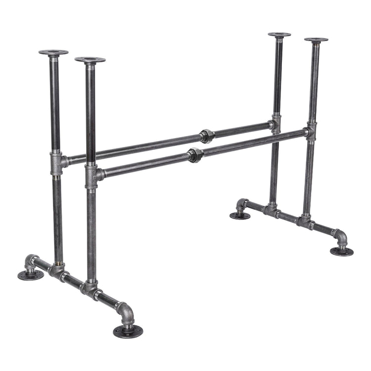 Industrial pipe desks lamps coat racks table legs pipe decor furniture ...