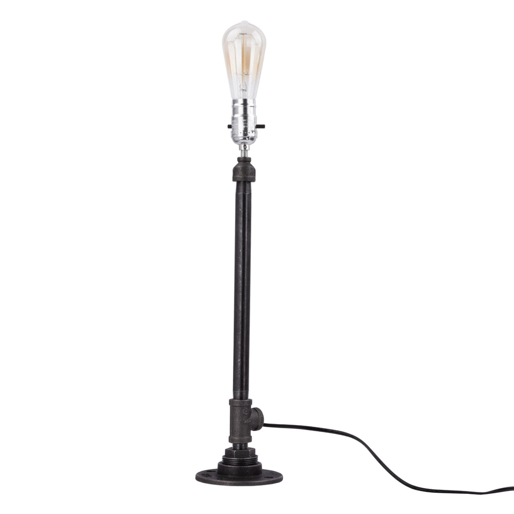 Industrial pipe desks lamps coat racks table legs pipe decor furniture ...