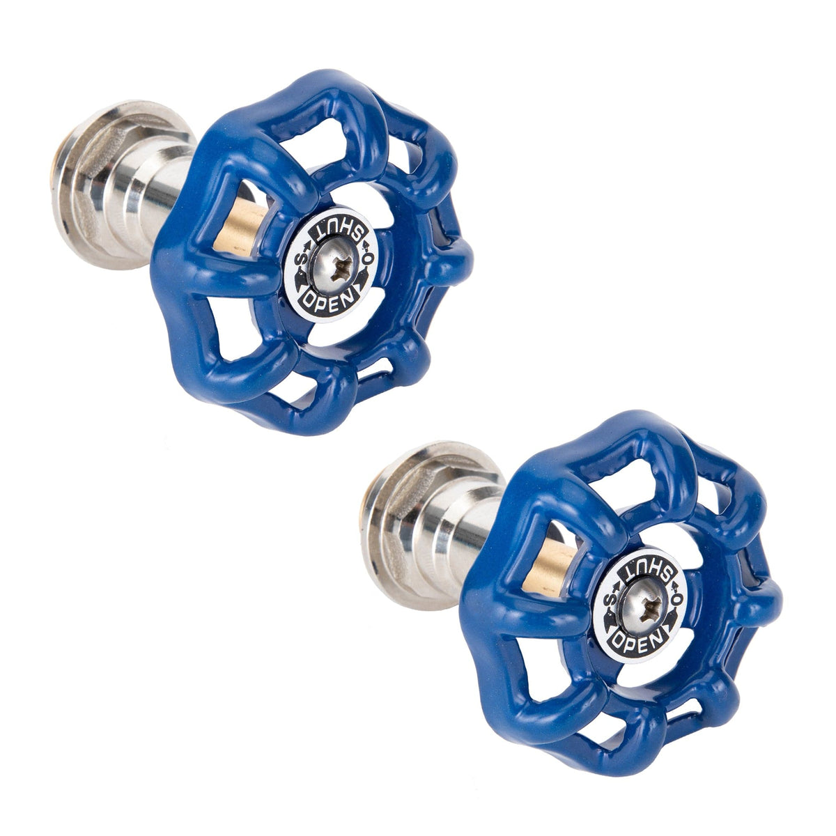 Blue Industrial Spigot Handle (2-Pack) — PIPE DECOR