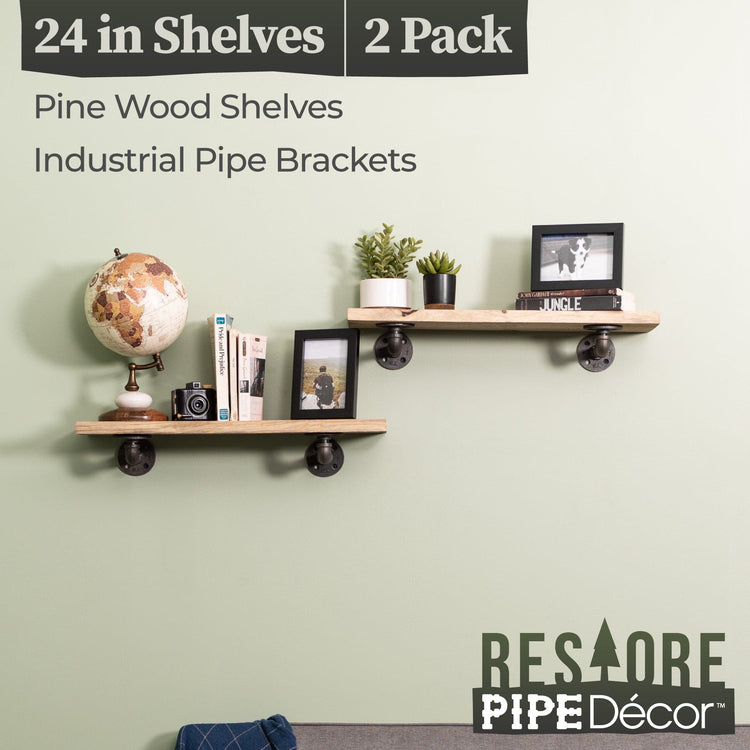 SHELVES — PIPE DECOR