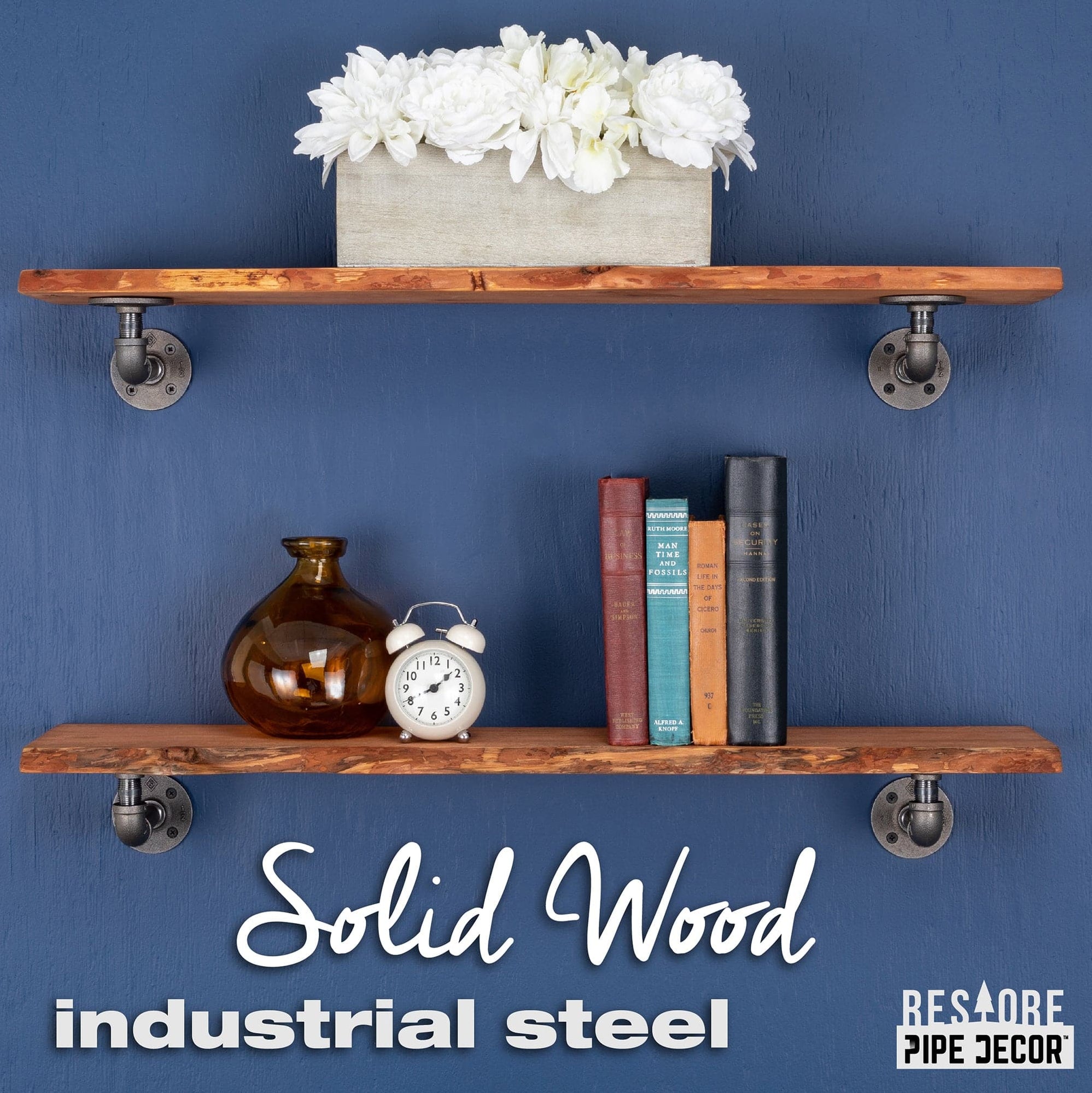 SHELVES — PIPE DECOR
