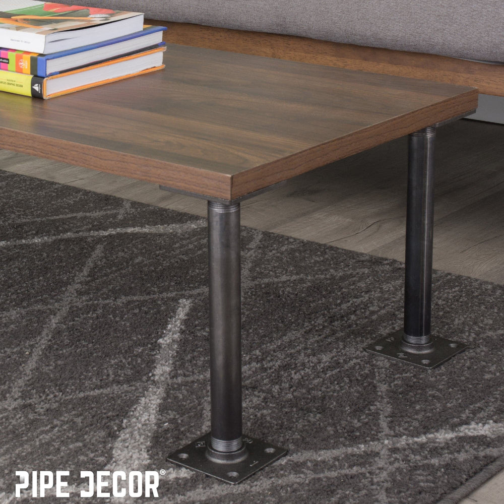 Pipe Table Legs | PIPE DECOR | Black Pipe Tables